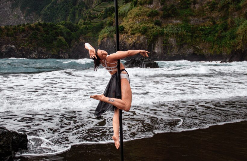 Seixal Black Sand Beach Pole Dance Photo & Drone Shooting - An In-Depth Look at the Experience