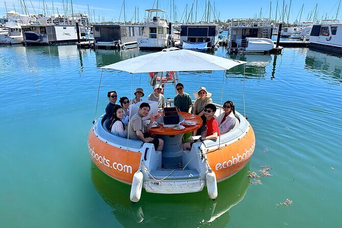 Self-Drive BBQ Boat Hire Mandurah - Group of 7 - 10 people - The Sum Up