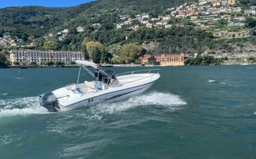 Self Drive Boat Lake Como (7pax): be a Captain, no License! - The Booking and Logistics