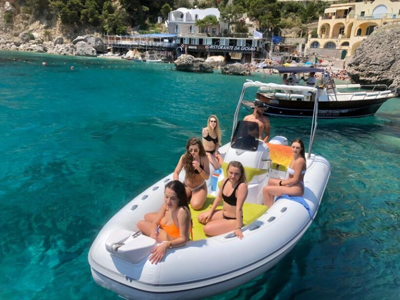 Self Drive: Boat Rental from Sorrento - The Route and Key Stops
