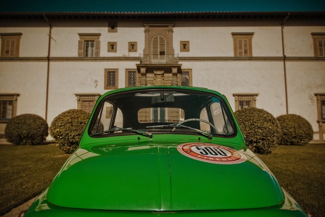 Self-Drive Vintage Fiat 500 Tour: Gourmet Lunch and Wine Tasting - Wine Tasting at the Villa