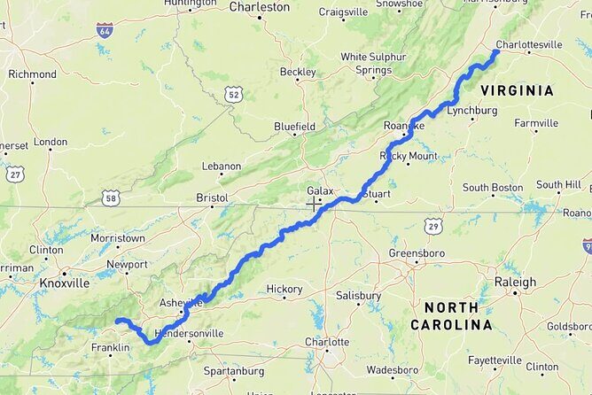 Self-Guided Audio Driving Tour in Blue Ridge Parkway - A Deep Dive into the Itinerary