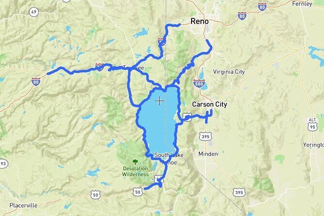 Self-Guided Audio Driving Tour in Lake Tahoe - In-Depth Look at the Itinerary