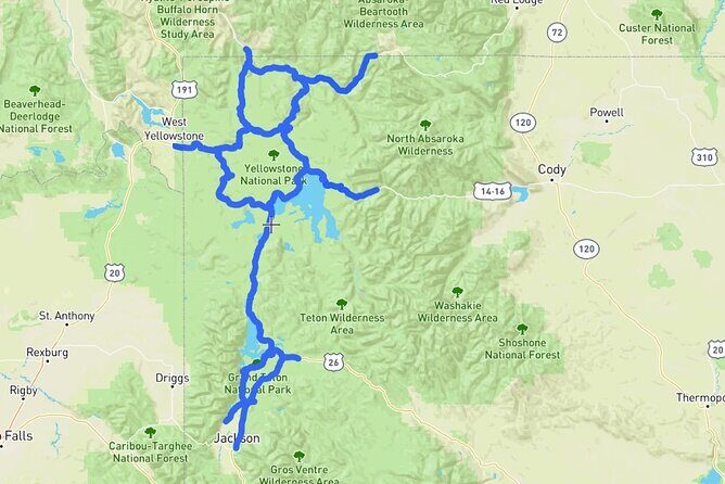 Self-Guided Audio Driving Tour in Yellowstone and Grand Teton - Yellowstone Highlights