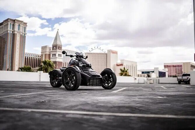 Self-Guided Las Vegas Trike tour on a CanAm Trike - What the Tour Offers