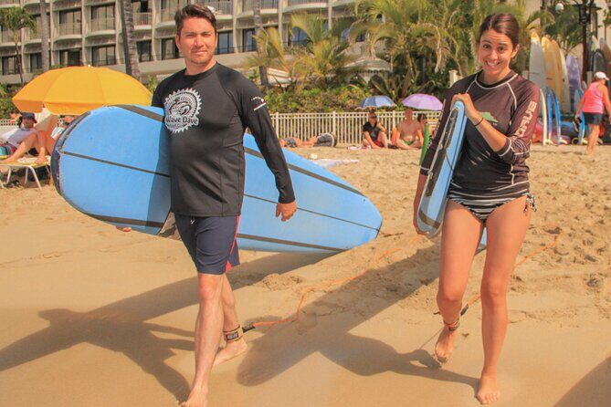 Semi-Private Surf Lesson for 2 or 3 people on Waikiki Beach - Authentic Experiences and What Travelers Say