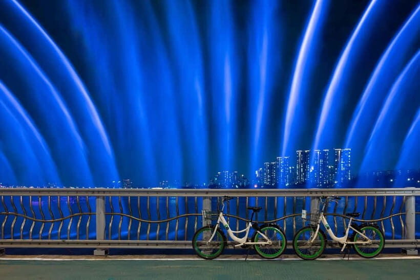 Seoul: Han River Sunset Bike Tour with Rainbow Fountain Show - FAQ