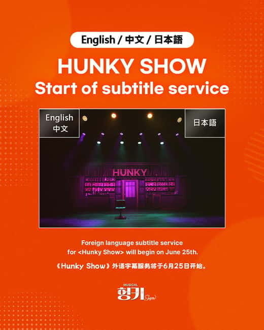 Seoul: Musical Hunky Show Experience - What is the Seoul Musical Hunky Show?