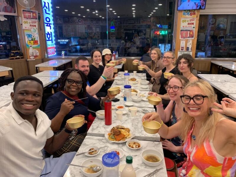 Seoul: Palace, Temple and Market Guided Foodie Tour at Night - The Practicalities and Value