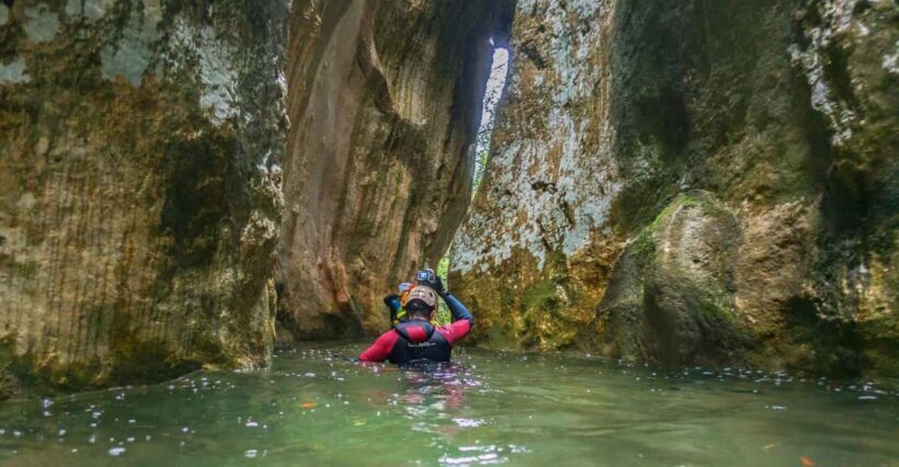 Serra de Tramuntana: Canyoning and boat return - The Journey to the Canyon