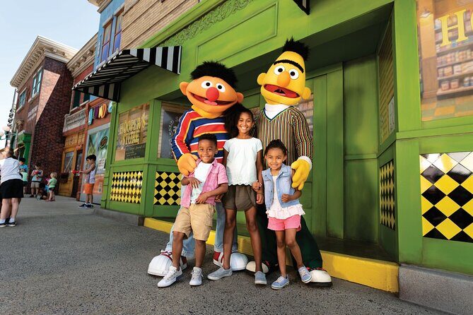 Sesame Place San Diego Admission Ticket - The Ride and Water Park Experience