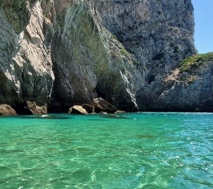 Sesimbra: Private Boat Tour-Wild beaches, secret bays, Caves - Key Points
