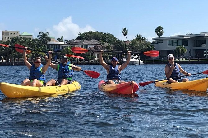 Seven Isles of Fort Lauderdale Kayak Tour - Discovering Mansions, Yachts, and Marine Life