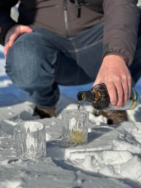 Shackleton Glacier Whiskey Endurance Flight - 50mins - Key Points