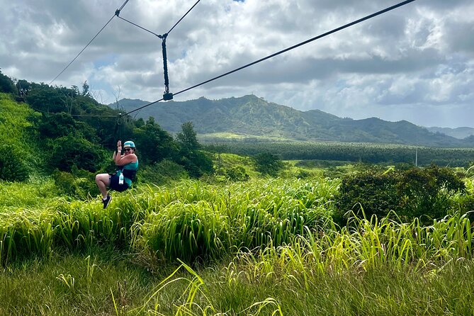 Shaka Zipline: 5 Line Zipline Tour (60 - 260 lbs) - An Overview of the Experience