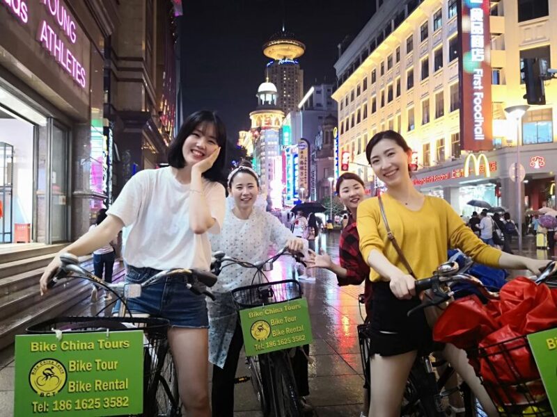 Shanghai: 4-Hour Nightlife Adventure & Tasting Bike Tour - Shanghai: 4-Hour Nightlife Adventure & Tasting Bike Tour