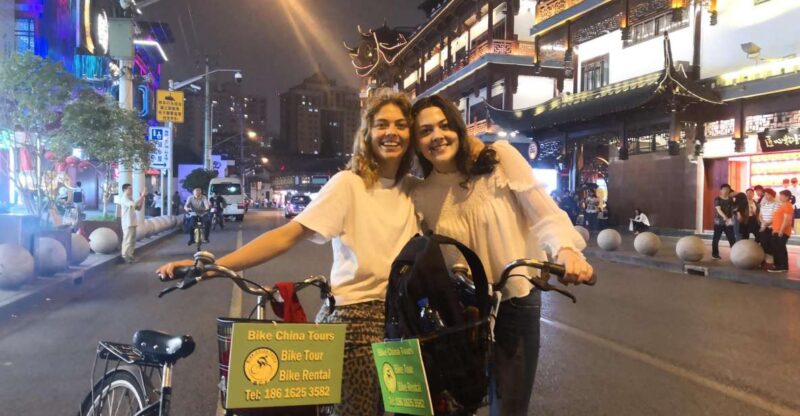 Shanghai: 4-Hour Nightlife Adventure & Tasting Bike Tour - What Does the Tour Cover?