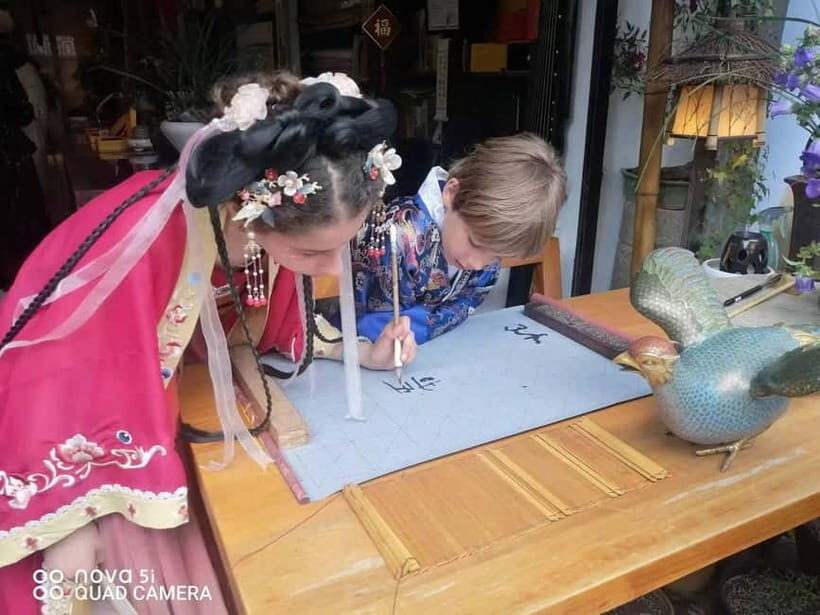 Shanghai Calligraphy Workshop & Tour in Qibao Ancient Town - Evaluating the Value