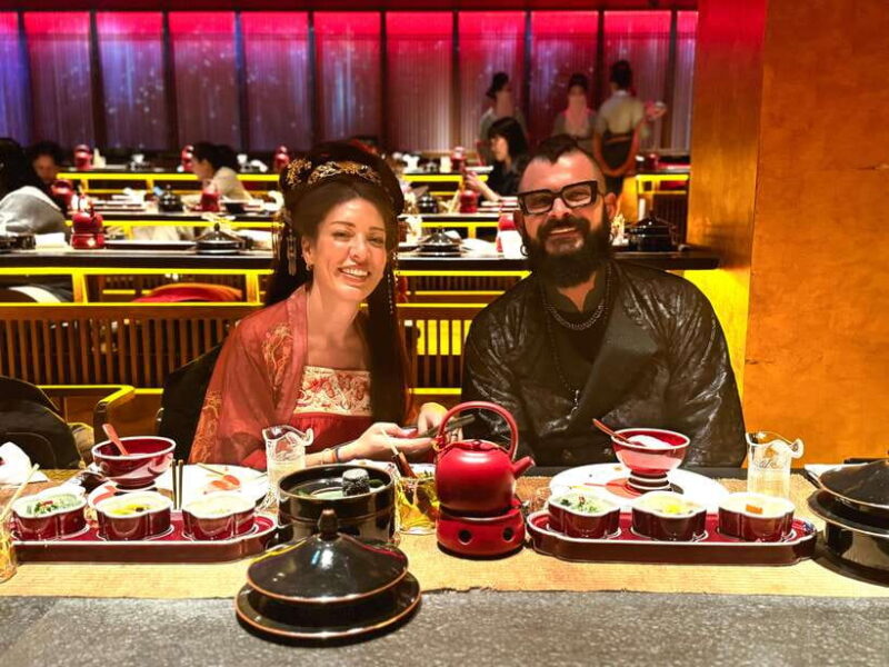 Shanghai Immersive Royal Banquet+Photo, Bar/Massage Options - Key Points