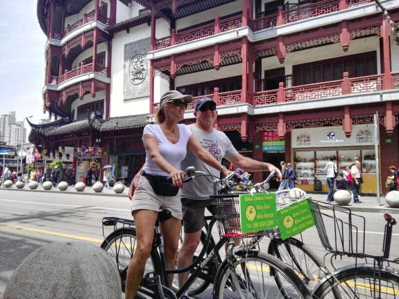 Shanghai Must-See and Foodie Test Bike Tour( Day & Night) - The View from Two Perspectives: Day and Night