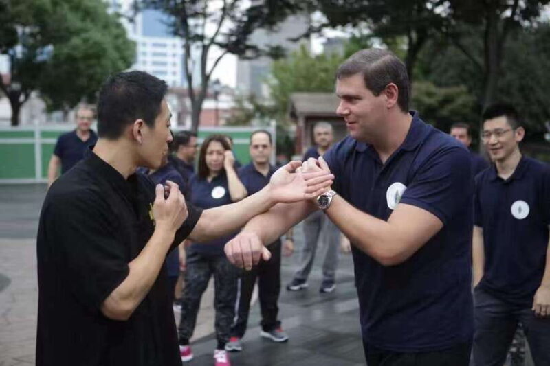 Shanghai:Wing Chun Kung Fu in Shanghai's Beautiful Park - Key Points