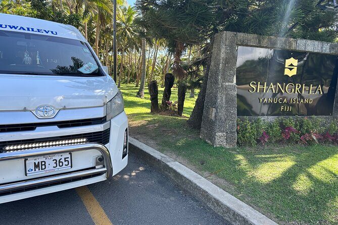 Shangri-La Fijian Resort to Nadi Airport - Private Vehicle - The Experience at Your Resort and Airport