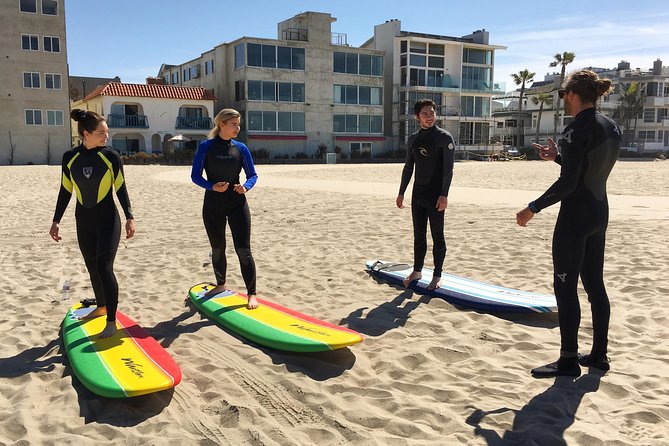 Shared 2 Hour Small Group Surf Lesson in Santa Monica - Group Size and Ability Level