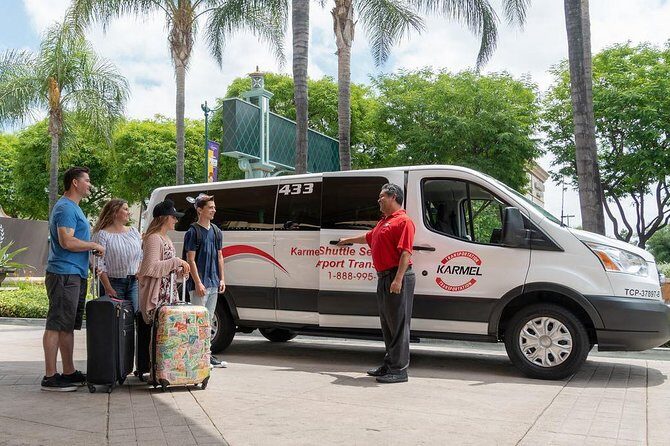 Shared Airport Arrival Transfer: LAX International Airport to Anaheim, Buena Park or Garden Grove - What This Transfer Offers