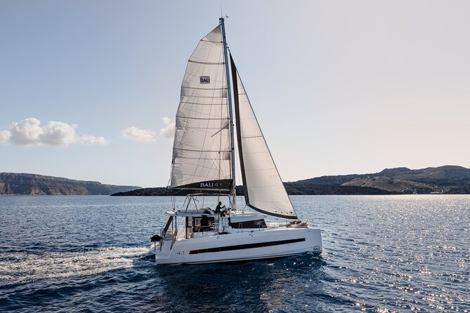 Shared Catamaran Half Day Cruise in Santorini - Customer Reviews