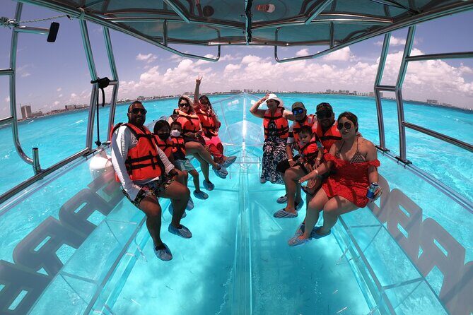 Shared Clear Boat Tour in Cancun 1.5 Hours - What to Expect from the Cancun Transparent Boat Experience