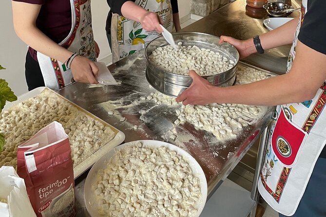 Shared Cooking Class With Fresh Garden Ingredients in Sorrento - Enjoy Scenic Views While Dining