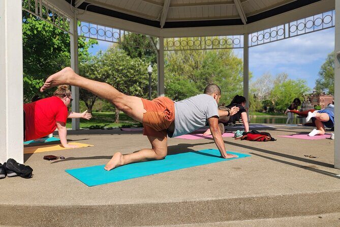 Shared Yoga and Coffee Experience On The Trolley Pub - Introduction