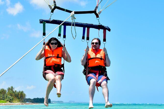 Sharks & Stingrays Snorkeling in Punta Cana with Parasailing - Detailed Breakdown of the Itinerary