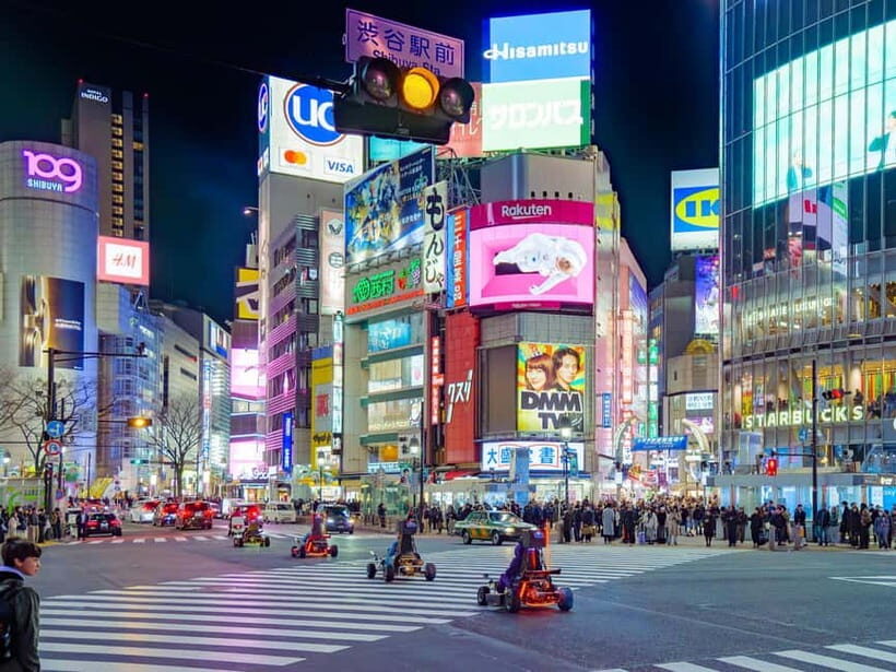 Shibuya Go Karting Tour with Funny Costume - Key Points