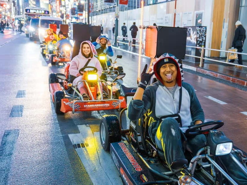 Shibuya#2 Go Karting Tour with Funny Costume - Authenticity and Engagement from the Guides