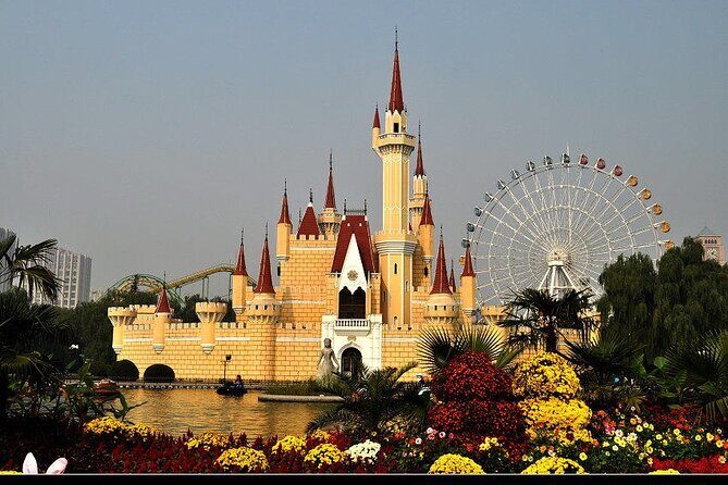 Shijingshan Amusement Park with FlyOver China Experience by Private Transfer - Key Points