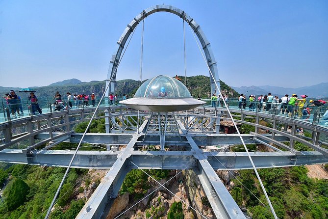 Shilinxia Glass Platform & 798 Art District/Ming City Wall Tour - Lunch and Leisure