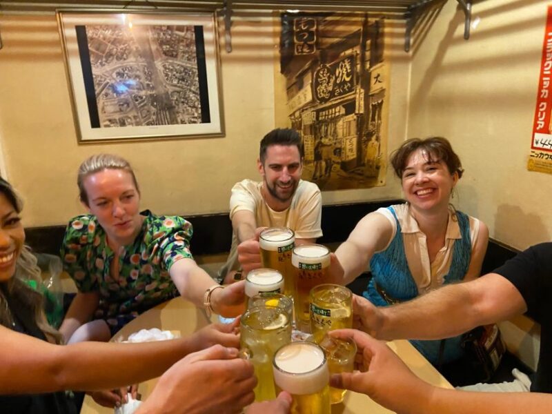 Shinjuku: Bar Hopping Night Tour at Japanese Izakaya - Participant Information