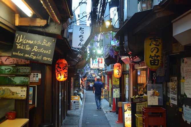 Shinjuku Golden Gai Food Tour in Spanish - Inclusions and Exclusions