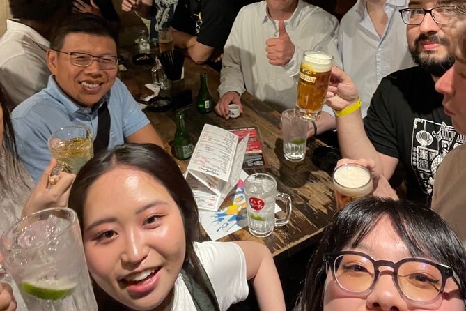 Shinjuku Locals &Traveller Meet&Drink Experience Solo Going Party - Inclusions and Costs