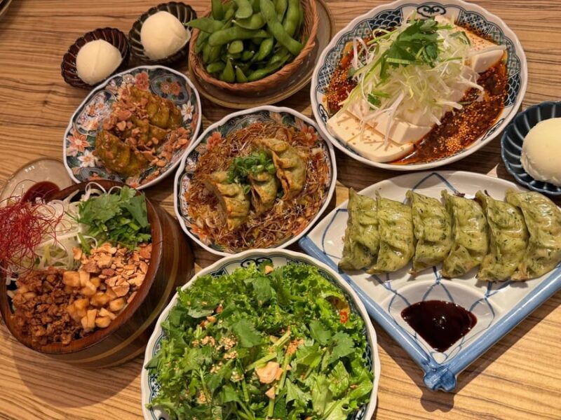 Shinjuku: Vegan Izakaya and Darts Bar Night Out With Drinks - Itinerary