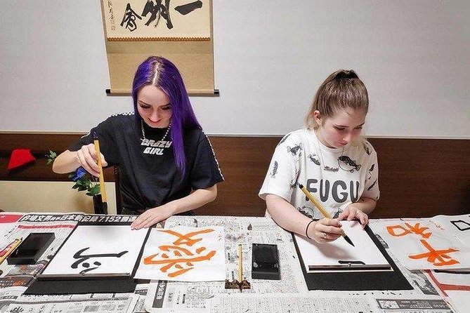 Shodo Experience (Calligraphy) at Tokyo Maikoya - Feedback and Reviews From Participants