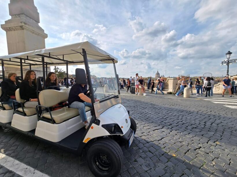 Shopping in Rome: 4h Golf Cart tour with Aperitivo - A Deep Dive into the Experience