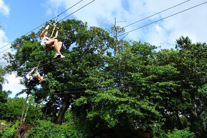 Shore excursion 7 waterfalls &5 zip lines amber cove & Taino bay - FAQ
