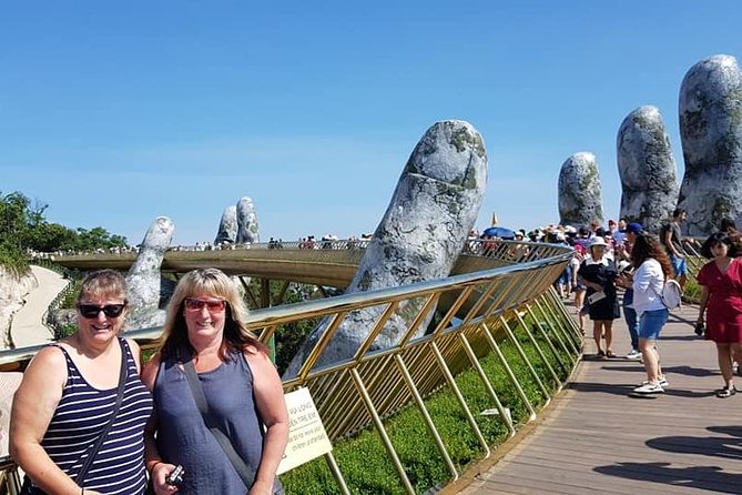 Shore Excursion CHAN MAY or TIEN SA to GOLDEN BRIDGE, MARBLE MOUTAIN,LADY BUDDHA - The Mystical Marble Mountains