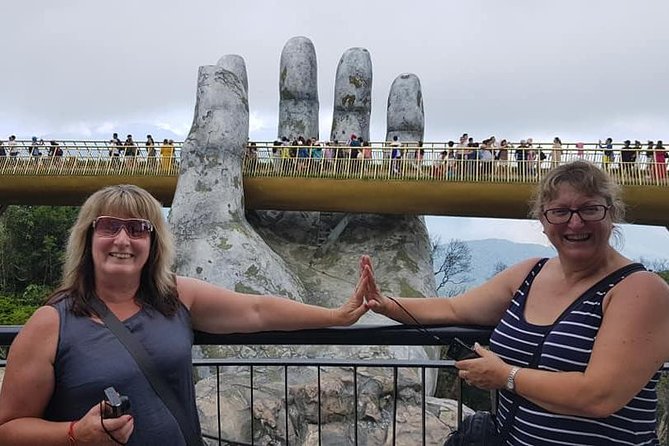 Shore Excursion CHAN MAY or TIEN SA to GOLDEN BRIDGE, MARBLE MOUTAIN,LADY BUDDHA - Who Will Love This Tour