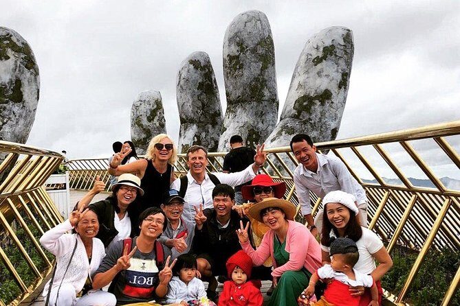 Shore Excursion from CHAN MAY or TIEN SA port to GOLDEN BRIDGE, Marble Mountain - The Transportation & Practical Details