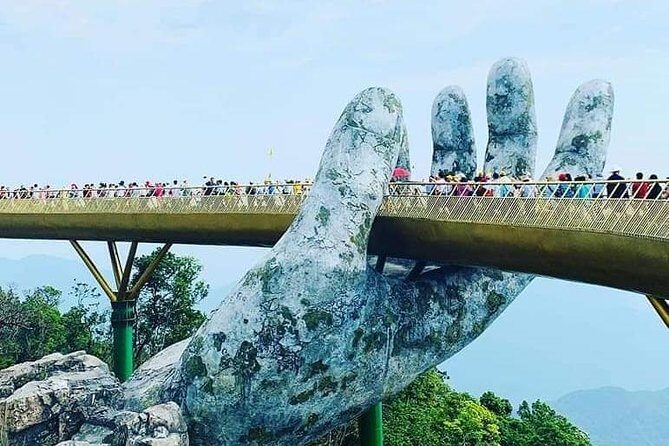 Shore Excursion from CHAN MAY or TIEN SA Port to GOLDEN BRIDGE via Cable Car - FAQs