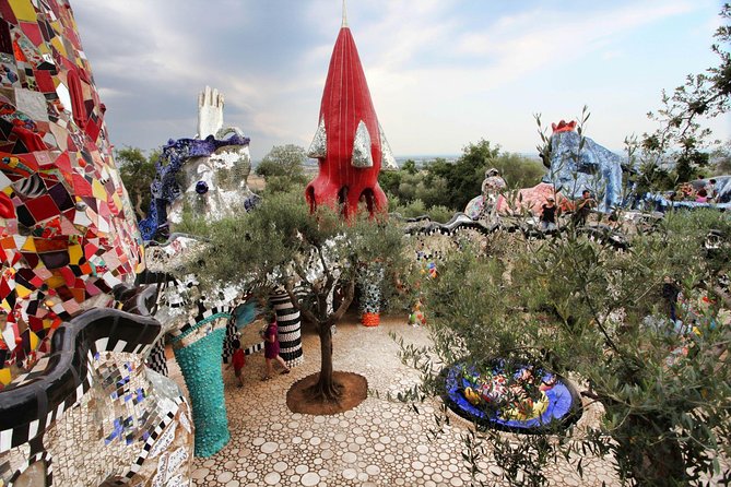 Shore excursion from Civitavecchia Port to Capalbio and the magic Tarot Garden - Key Points