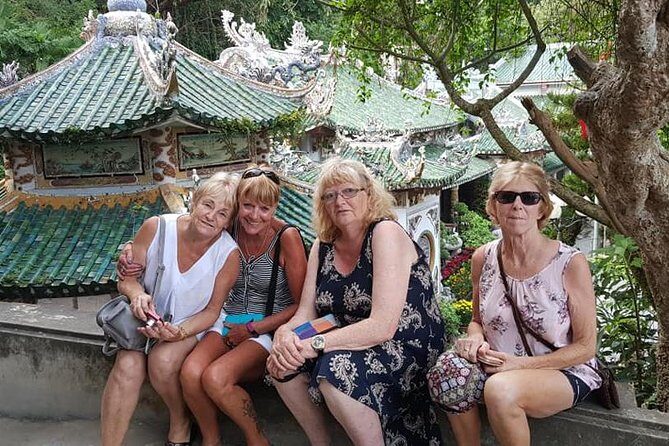 Shore Excursion GOLDEN BRIDGE,MARBLE MOUTAIN,LADY BUDDHA from TIEN SA orCHAN MAY - FAQs